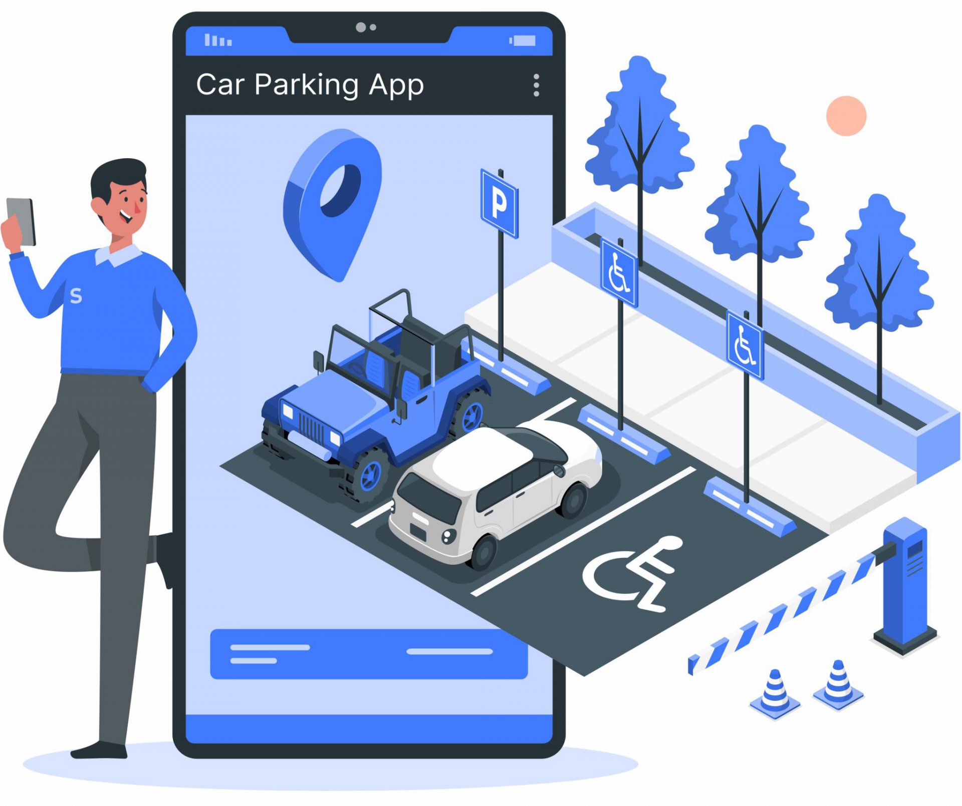 The Complete Guide for Car Parking App Development